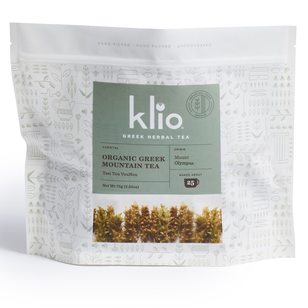 Greek Mountain Tea (Mount Olympus) | Klio Tea